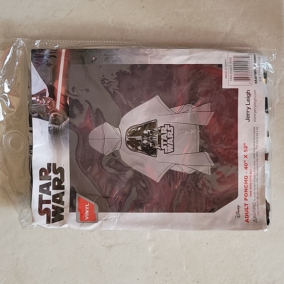 Disney | Accessories | New Adult Star Wars Poncho | Poshmark